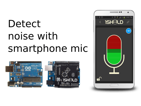 Detect Noise Via Smartphone Mic With Arduino